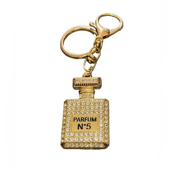 Accessories | Nwot Perfume Bottle Keychain Or Bag Charm | Poshmark
